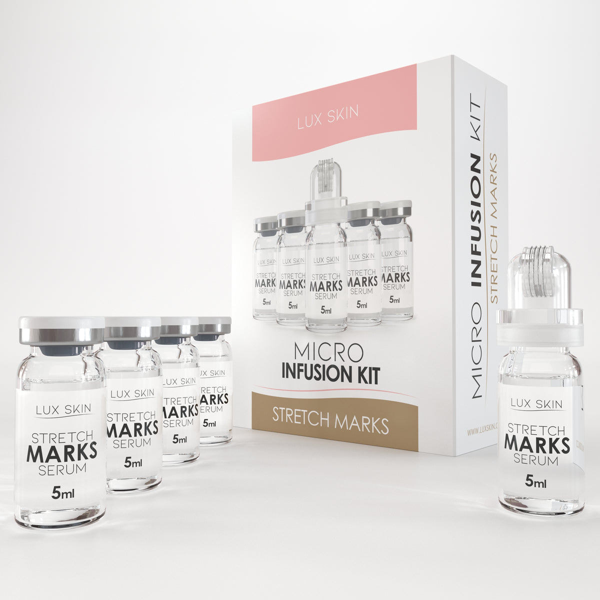LUX SKIN® Micro Infusion Kit with Stretch Mark Repair Actives – LUX ...